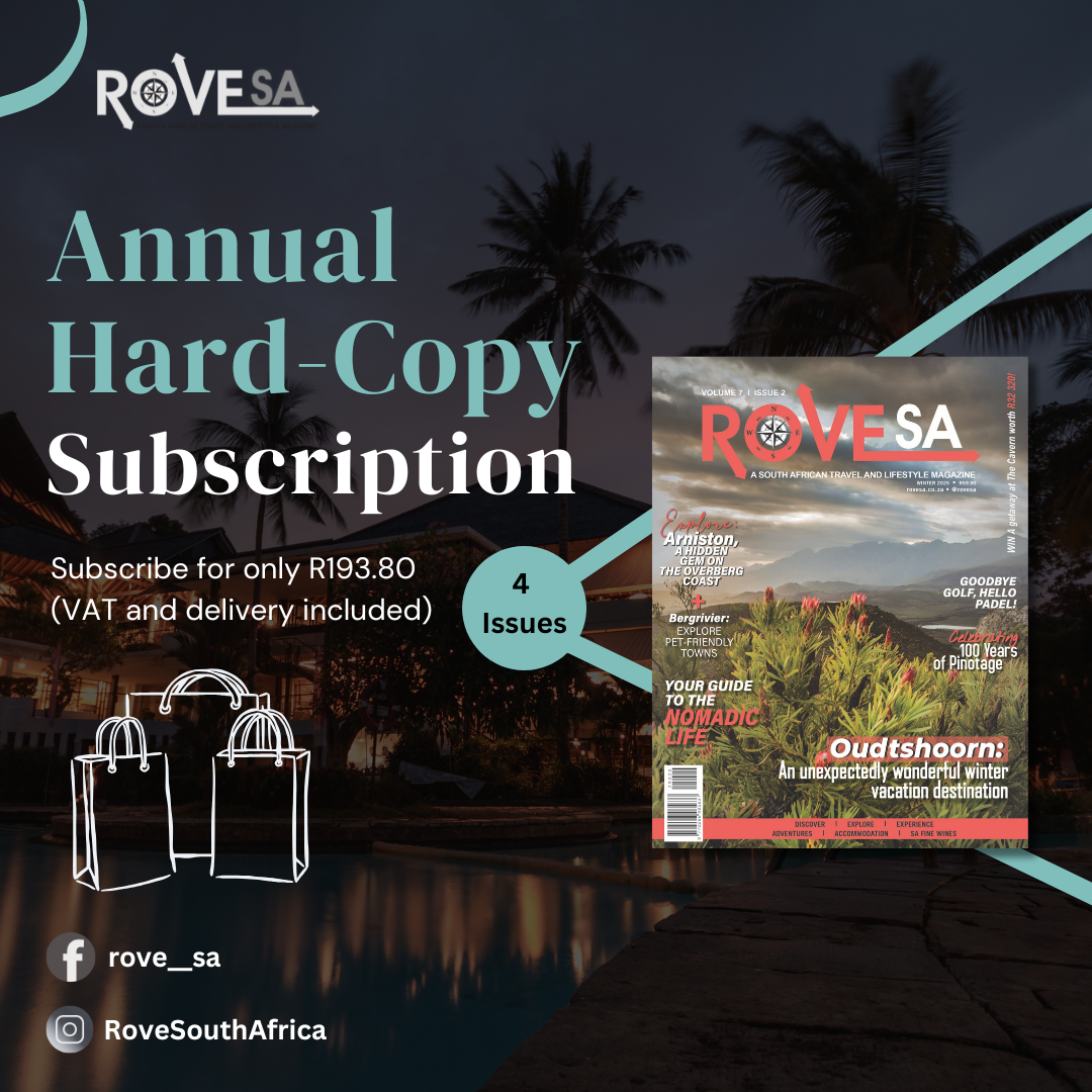 Hard Copy Annual Subscription - Rove SA